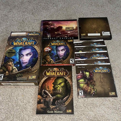 World of Warcraft (Windows/Mac, 2004) Complete In Box 20626722124| eBay