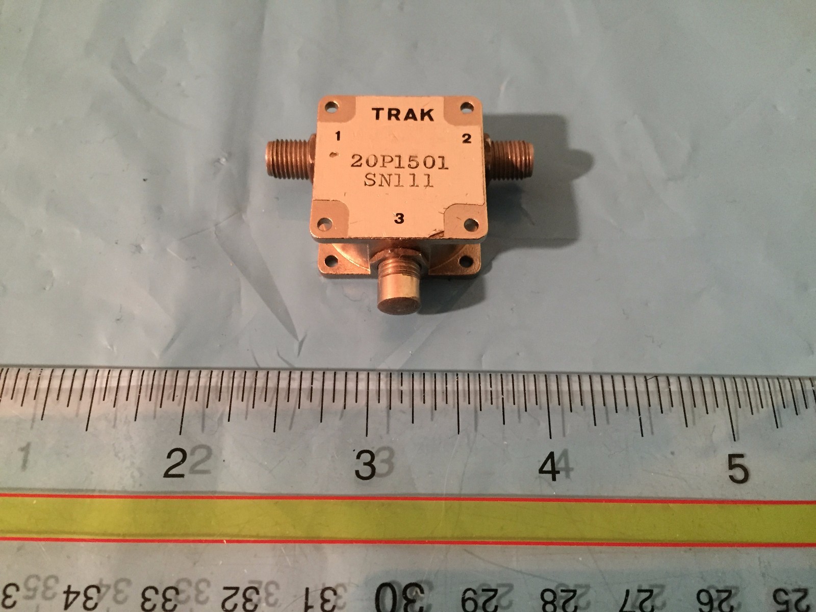 TRAK MICROWAVE 20P1501 RF MICROWAVE ISOLATOR CIRCULATOR | eBay