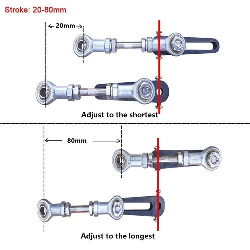 Reciprocating Telescopic Motor Rocker Arm with Adjustable Stroke Diy ...