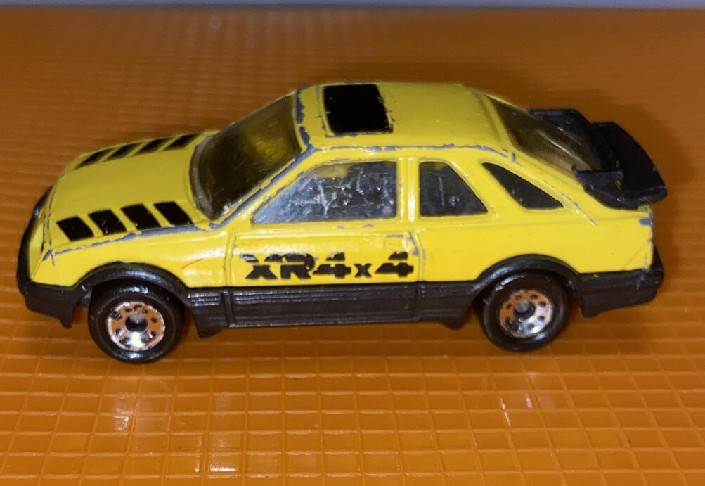 Vintage 1983 Matchbox Ford Sierra XR4i XR4x4 Rare Original Old Car ...