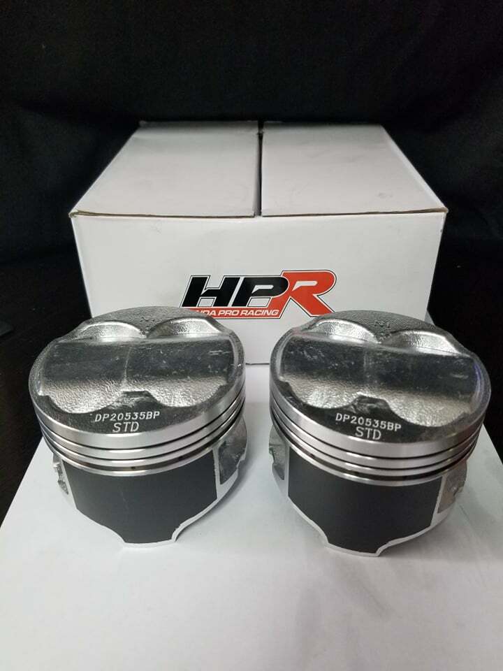 84MM HPR HONDA B20 High Compression Full Floating Pistons & Rings Swap ...