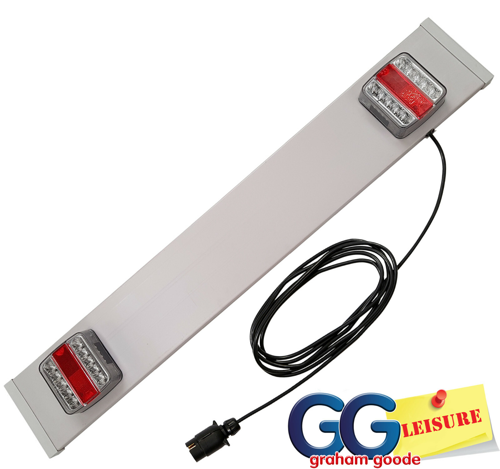 LED Trailer Towing Light Board 3ft Lighting Fits Cycle Carrier Number ...