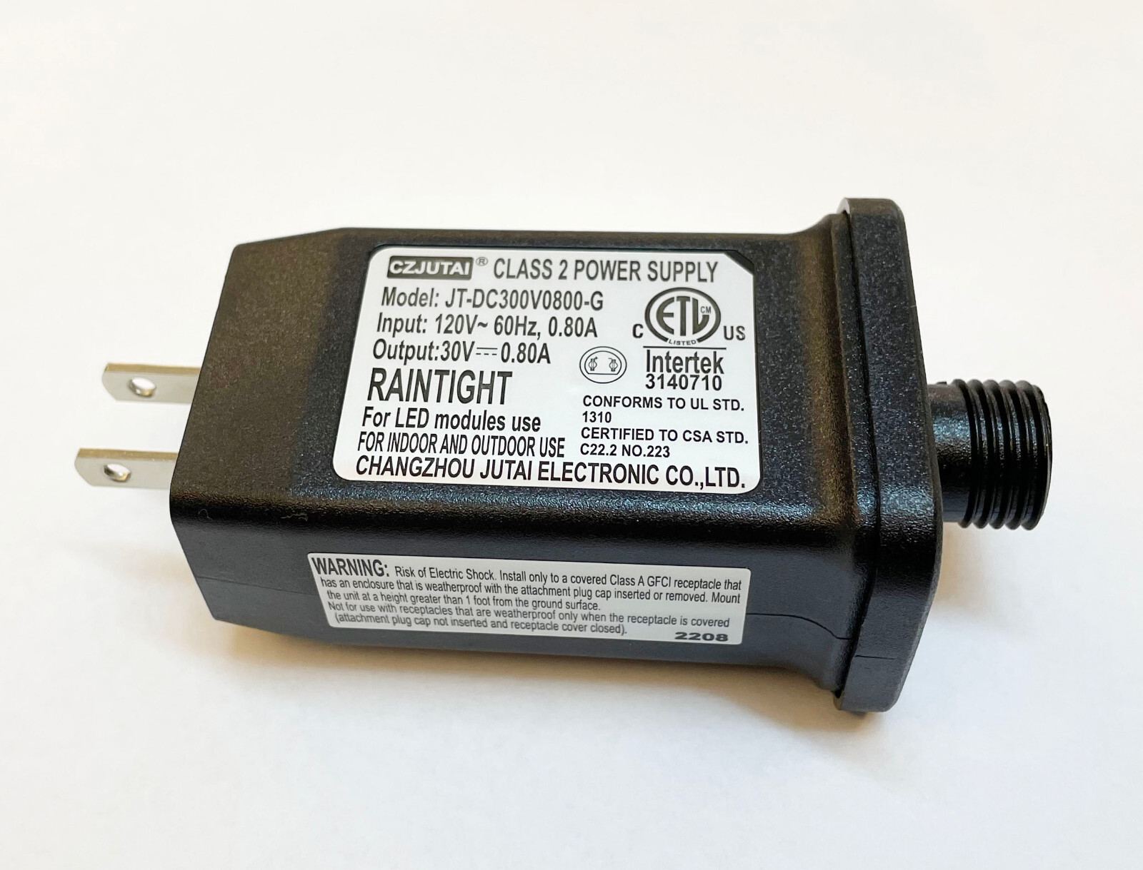 CZJUTAI 30V LED Transformer LED Controller Low Voltage Transformer US ...