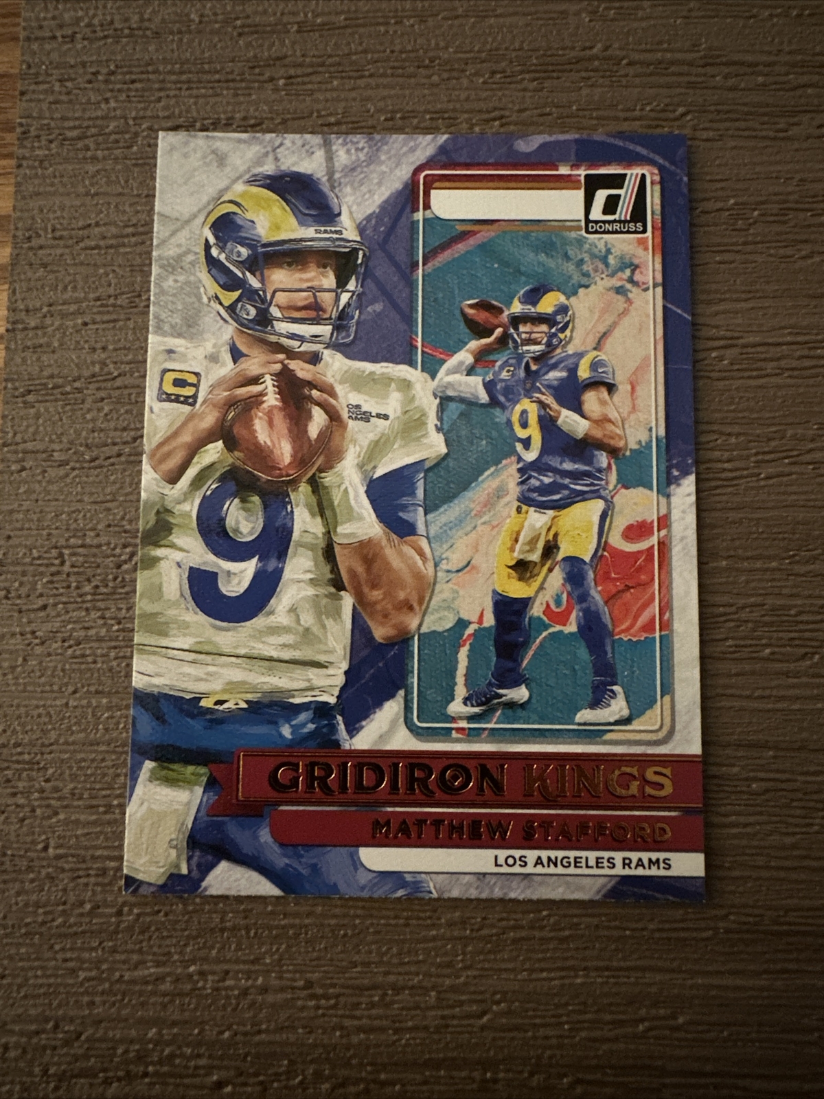 2022 Donruss Gridiron Kings #GK2 Matthew Stafford - Los Angeles Rams | eBay