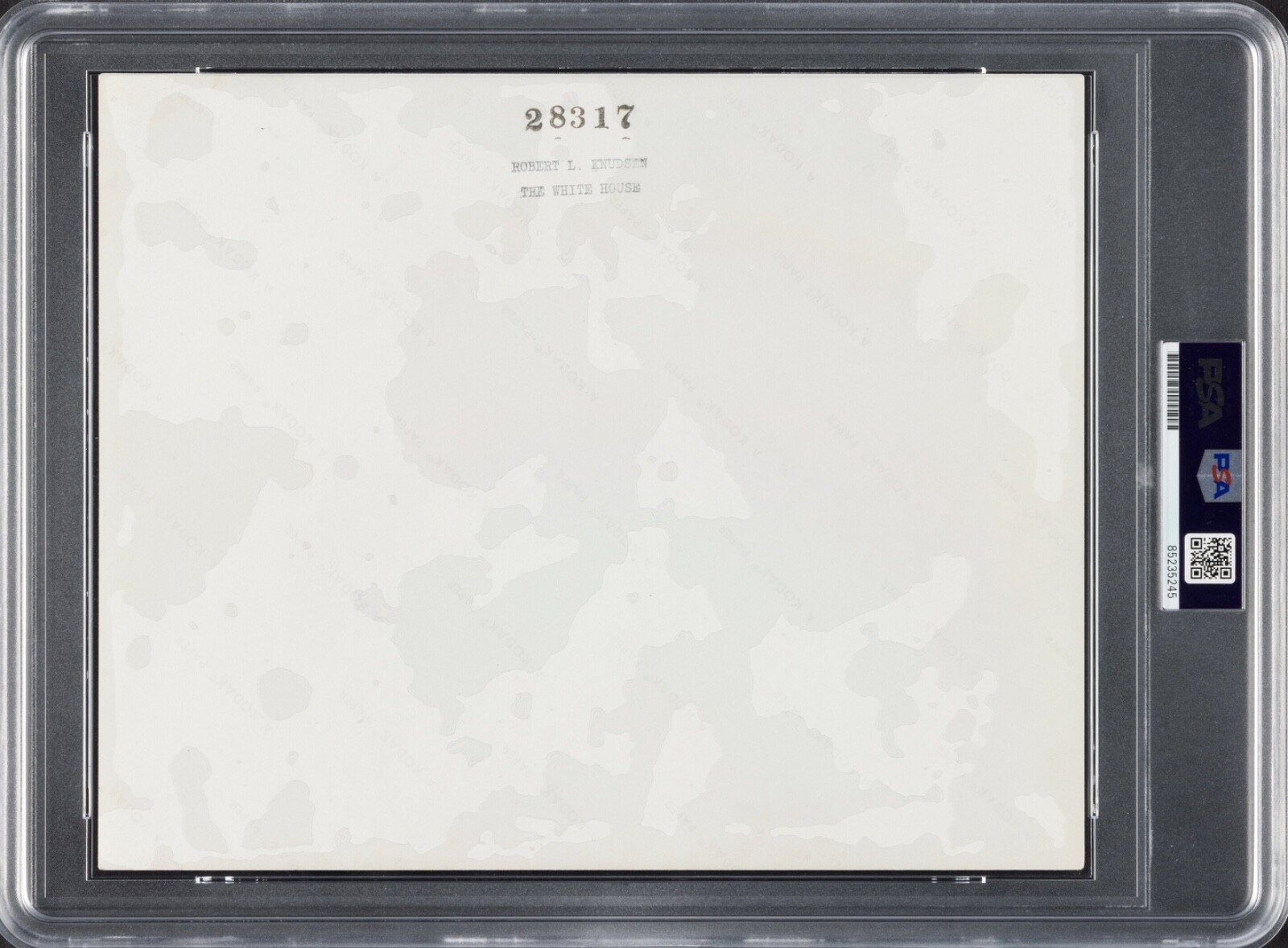 JFK & JFK Jr. & Caroline 1963 POTUS Type 1 Original Photo PSA/DNA *Rare ...