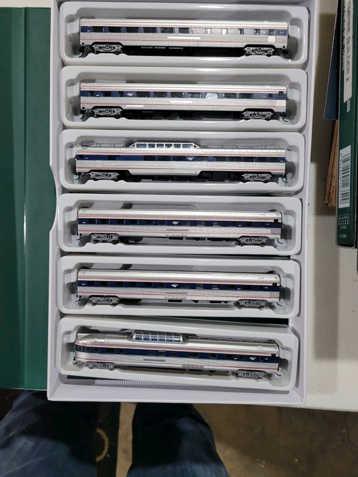 Cor Cor N Scale Passenger Cars Amtrak Budd Cars Phase 4B | eBay