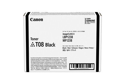 TONER CANON T08 Bk 11.000PP x i-SENSYS X 1238P 1238Pr 1238i 1238if ...