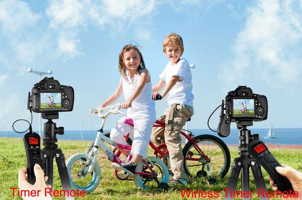 Intervalometer Wireless Timer Remote For Canon 80D 70D 60D 1200D 760D ...