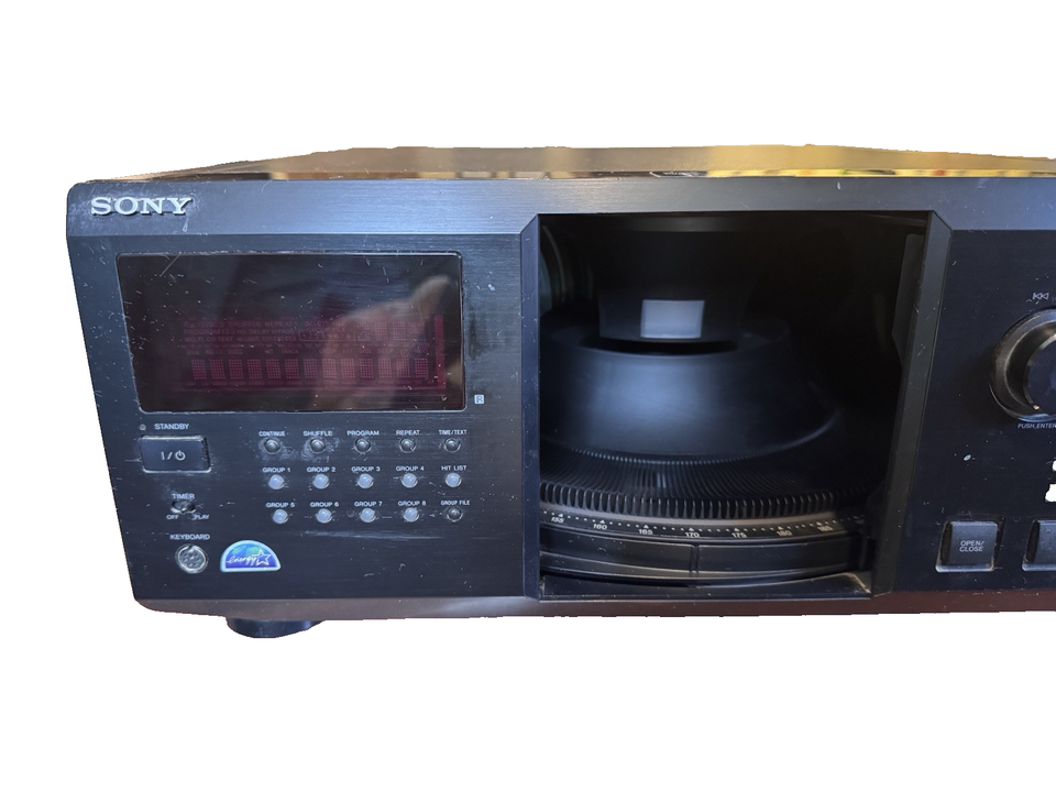 Sony CDP-CX355 300 CD Mega Storage CD Changer Player AS-IS / for parts ...