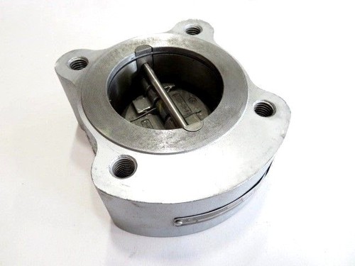 3" Crane Duo-Chek H15SPF1-R73 150# WCB Threaded Lug Check Valve NEW NO ...