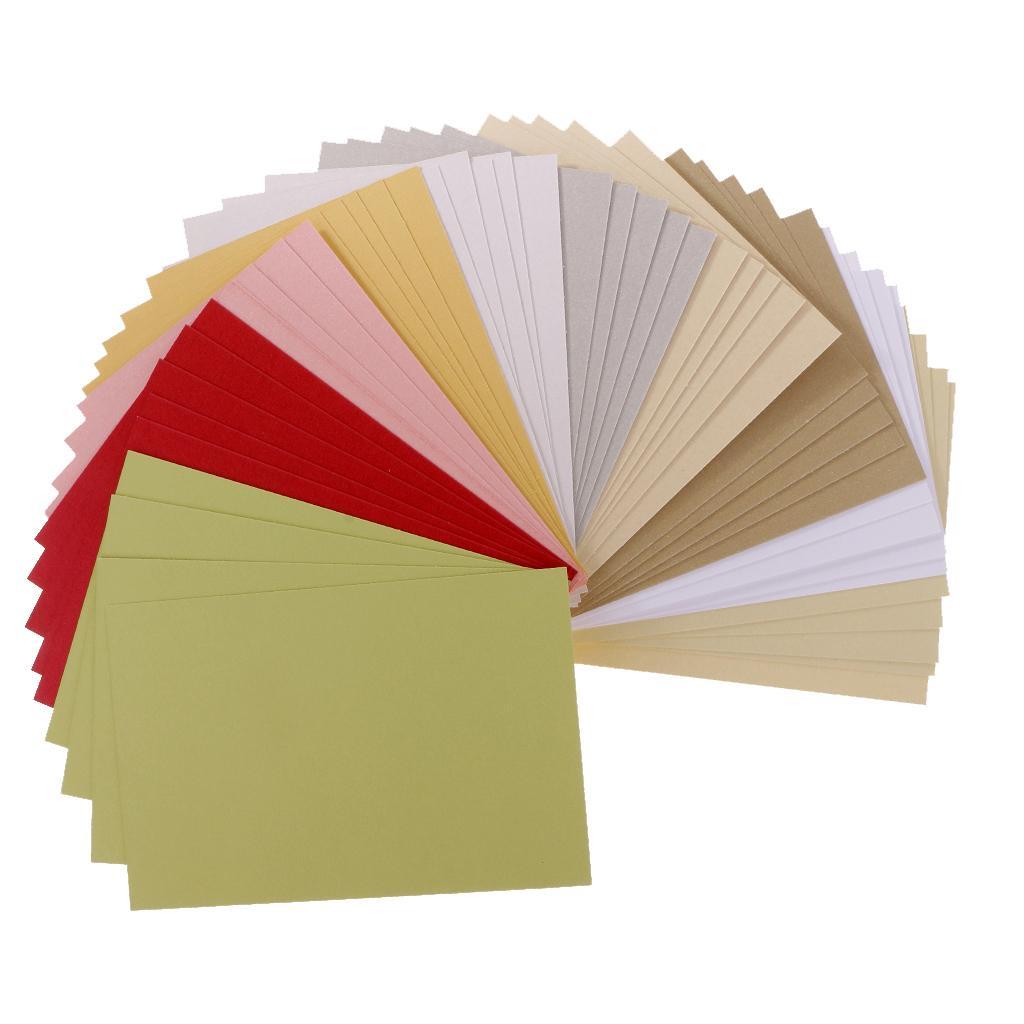 50 Sheets Double Sided Specialty Pearlescent Paper for Making Cards ...