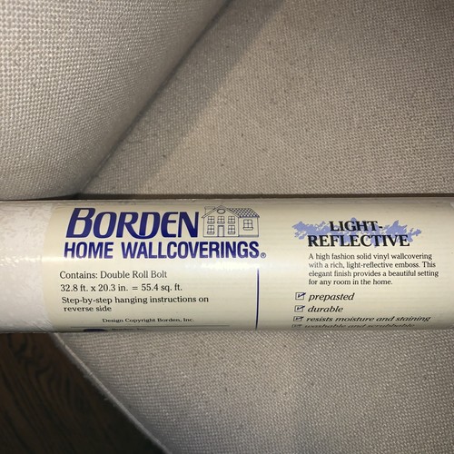 2 Borden Home Wallcoverings WS673 Vinyl Wallpaper Cottagecore Flowers ...