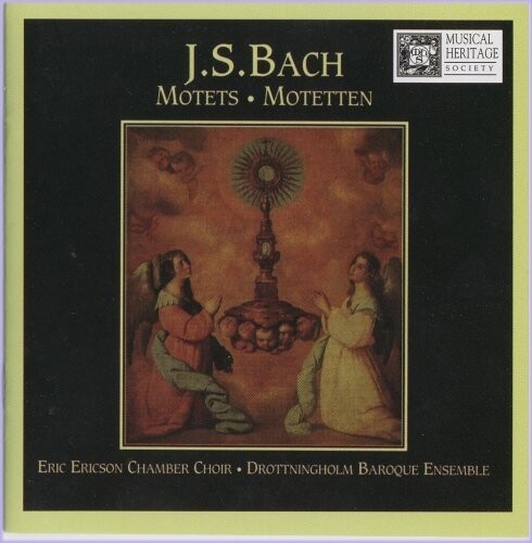 CD: J.S. BACH The Motets (ERIC ERIKSON) | eBay