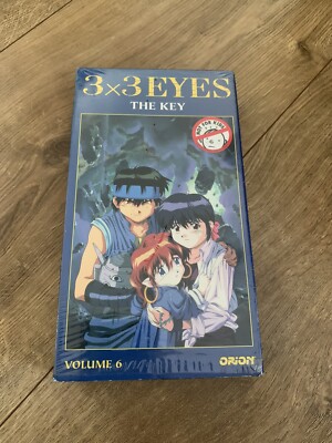 3x3 Eyes The Key VHS, Volume 6 | eBay