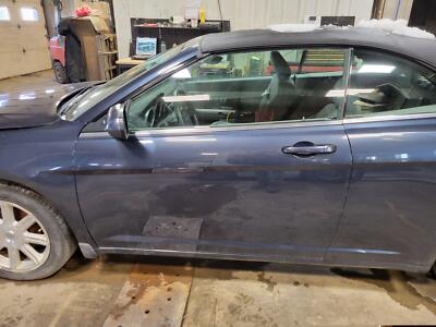 2008-2010 CHRYSLER SEBRING LEFT DRIVER FRONT DOOR MODERN BLUE PAINT ...