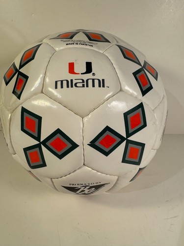 University of Miami promotional soccer ball from the 1990's | eBay