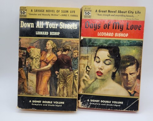 Leonard Bishop Vintage Paperback Lot Of 2 Signet Double Volume Books | eBay