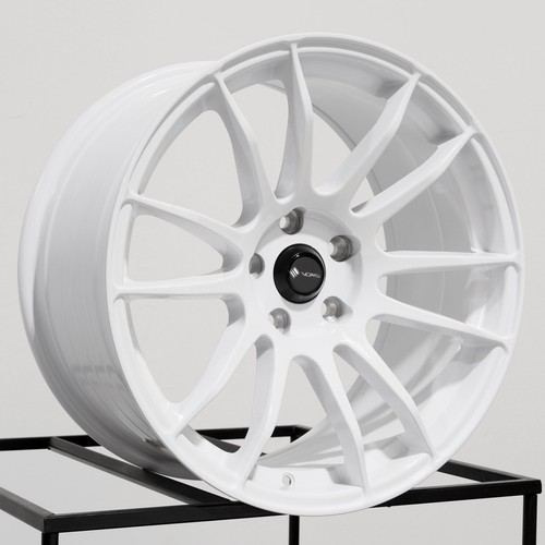17x9 White Wheels Vors TR10 5x120 30 (Set of 4) 73.1 | eBay