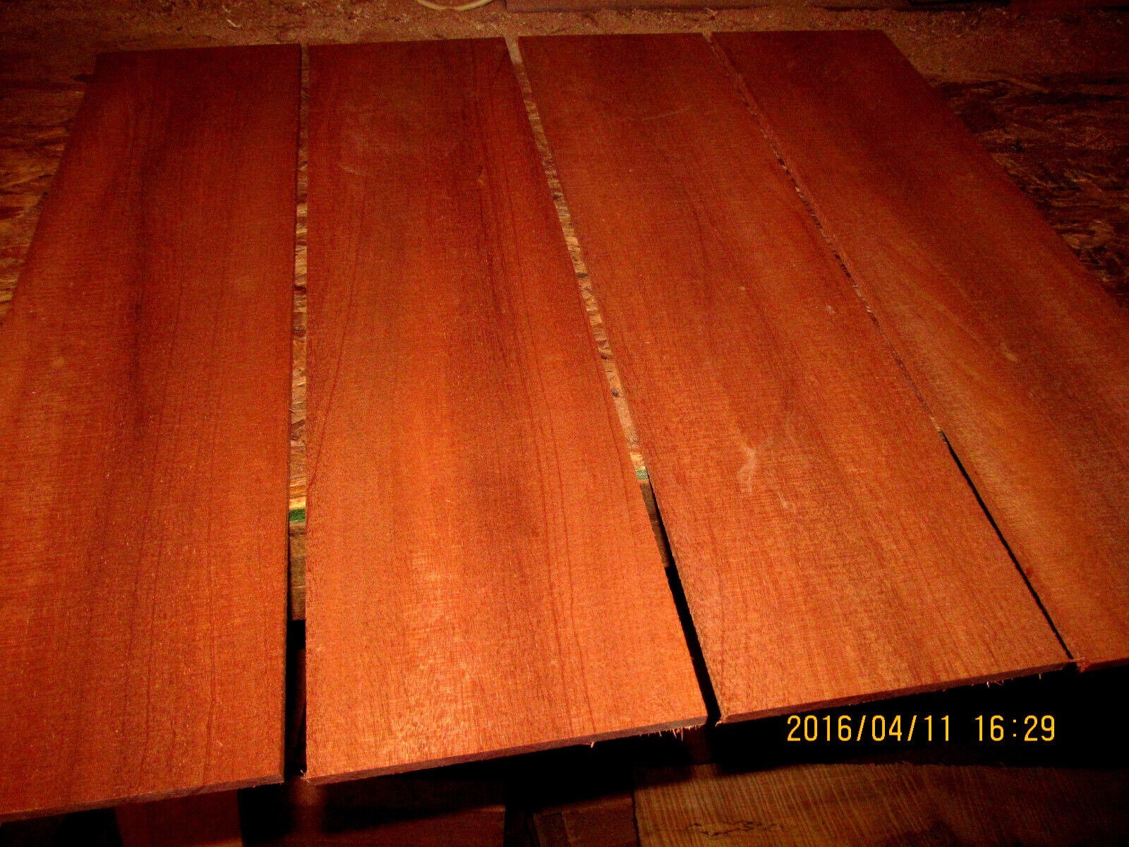 3" THICK ~10 BOARD FEET KILN DRIED 12/4 AFRICAN SAPELE LUMBER WOOD FAS ...