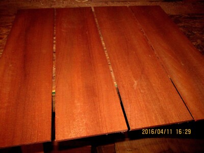 10 BOARD FEET BEAUTIFUL KILN DRIED 4/4 AFRICAN SAPELE LUMBER WOOD FAS ...