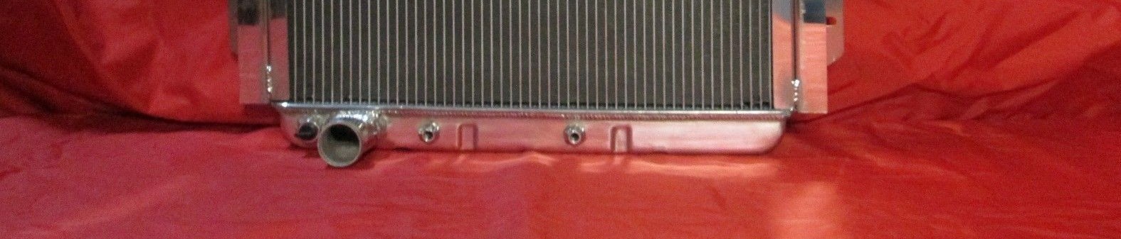 Ford Pickup Truck F-100 Aluminum Radiator w/Shroud & Fan 1957 1958 1959 ...