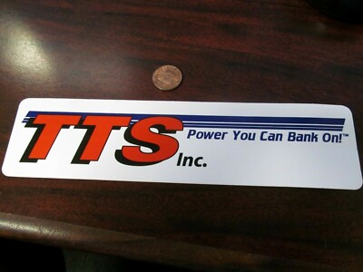 TTS Sticker / Decal RACING ORIGINAL OLD STOCK | eBay