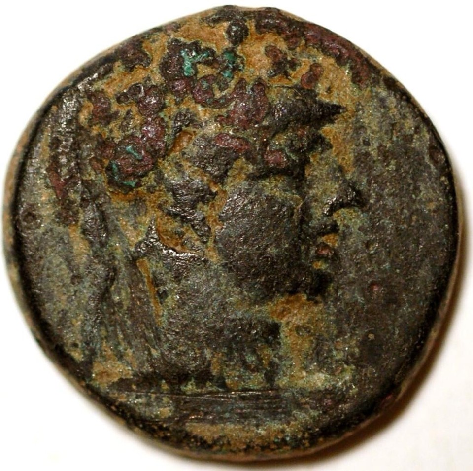 120-63 BC Amisos Coin, Pontos Mithradates VI, Amisos, Bronze 7.22gr 19. ...