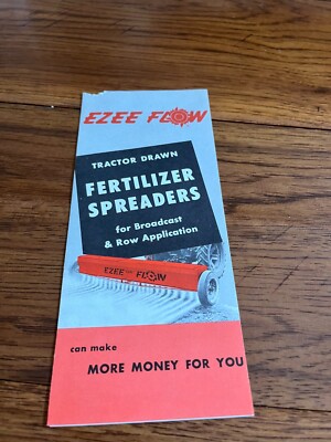 Ezee Flow Fertilizer Spreader Brochure FCCA | eBay