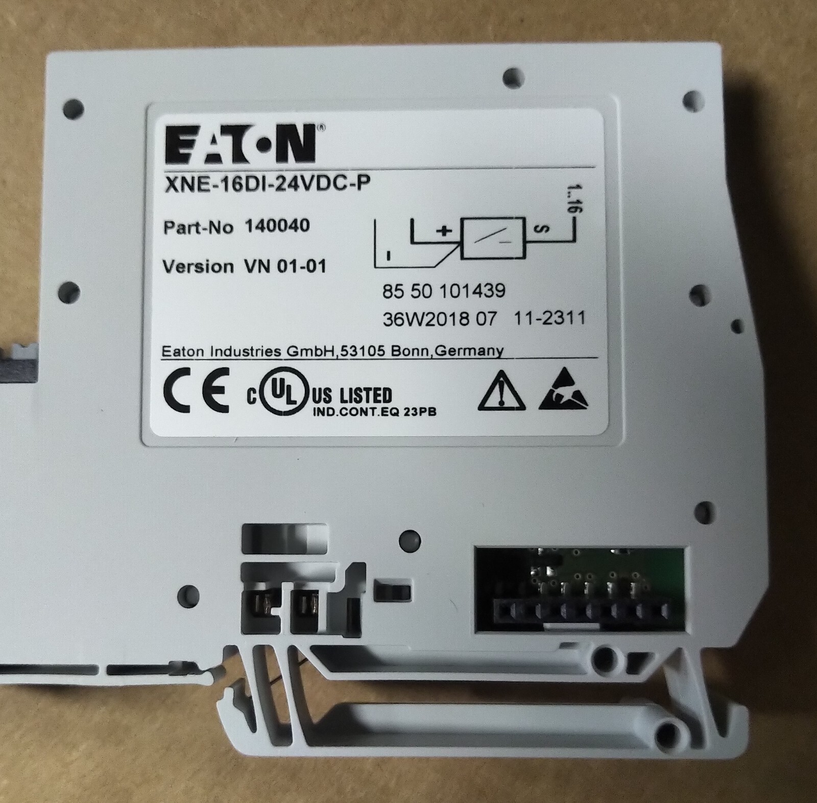 EATON XNE-16DI-24VDC-P - XNE DIGITAL INPUT MODULES for sale online | eBay