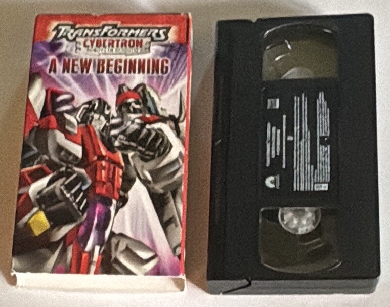 Transformers Cybertron Robots Paramount Hasbro 2004 VHS/VCR Tape; New ...