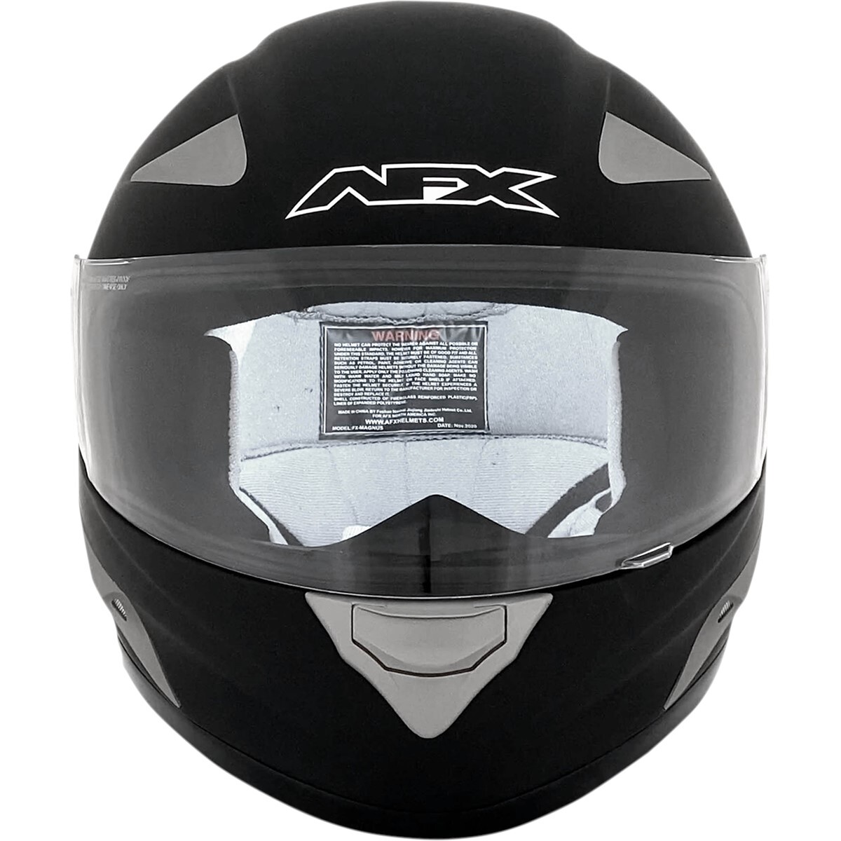 AFX FX-Magnus Full Face Motorcycle Helmet 3XL-4XL DOT/ECE Flat Black | eBay