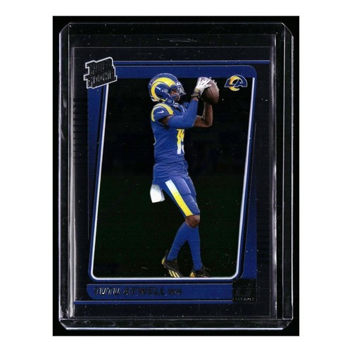 2021 Panini Clearly Donruss Rated Rooki #73 Tutu Atwell Rookie Los ...