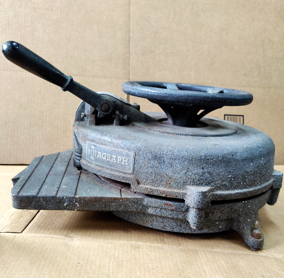 Diagraph Bradley Industries INC. Stencil Cutting Machine 3/4" GG-S-747 ...