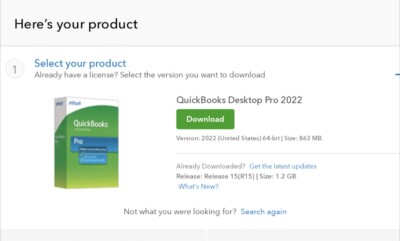 INTUIT QUICKBOOKS DESKTOP PRO 2022 - LICENSE # + PRODUCT REGISTRATION ...