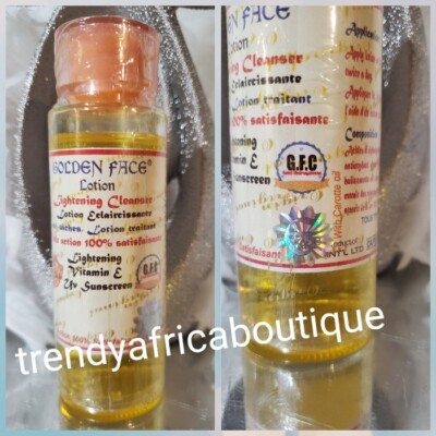 Golden face face cleanser ecclaircissant. Vit.E100ml x 1👌 100% ...