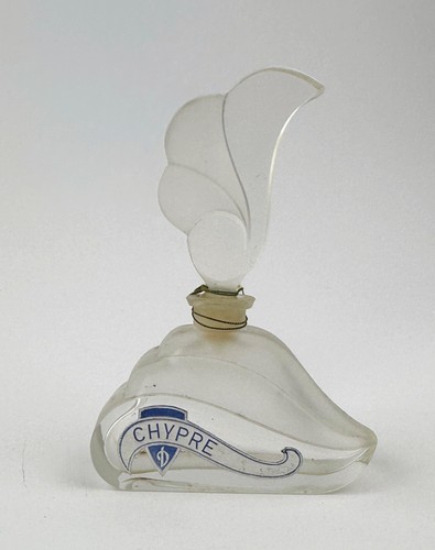 RARE Antique Exquisite Art Deco 1920's 1930's Perfume Bottle CHYPRE ...