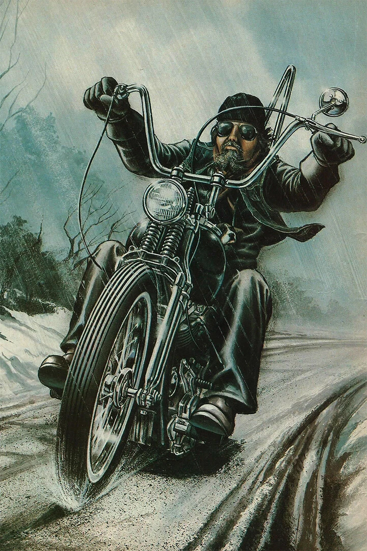 Choppers Motorcycles Art