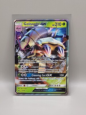Golisopod GX 17/147 -- Pokemon TCG Burning Shadows Holo Ultra Rare | eBay