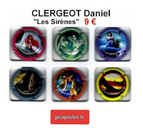 Capsules de champagne CLERGEOT Daniel "Sirène" | eBay