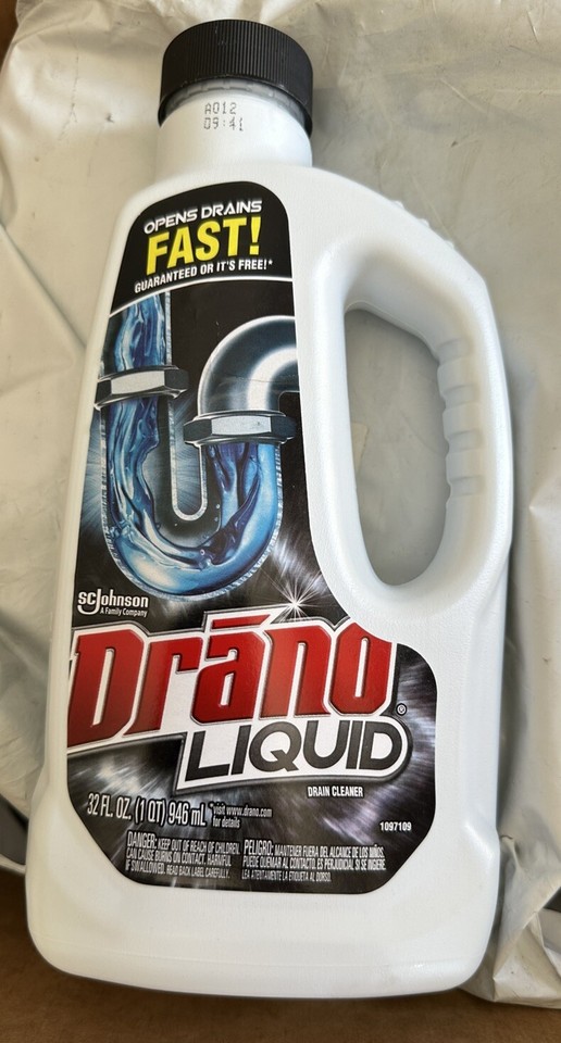 2 Pack Drano Liquid Clog Remover Drain Cleaner 32oz New | eBay