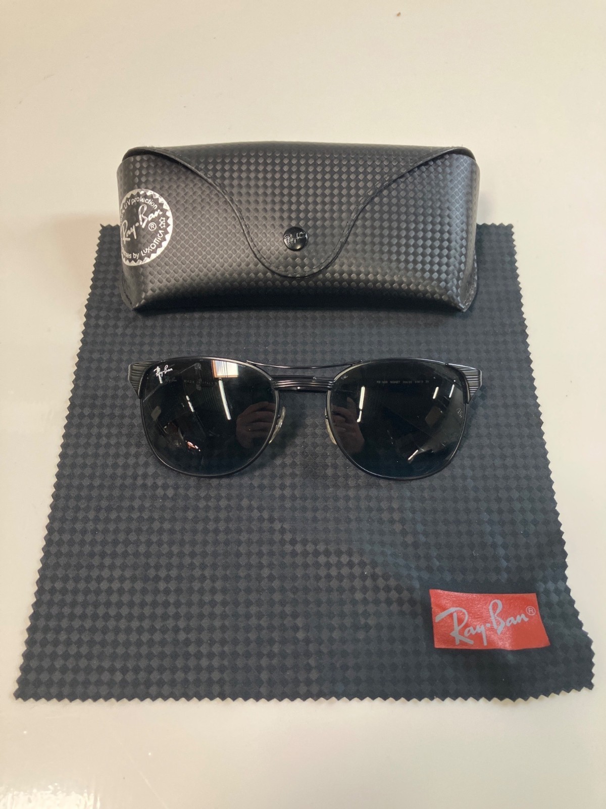 Ray Ban Sunglasses RB 3429 Signet 006/96 55/19 3N Made in Italy with ...