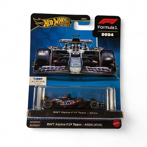 Hot Wheels Premium Formula 1 2024 BWT Alpine f1 team A524 #10 IN HAND ...