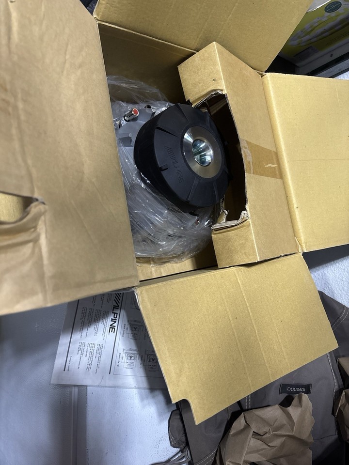Alpine Type R 10" SWR1041D Subwoofer 4 Ohms 300W Super Rare Sub | eBay