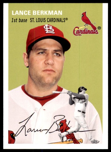 2012 Topps Archives Lance Berkman Baseball Card St. Louis Cardinals #24 ...