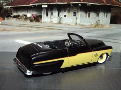1950 MERCURY CONVERTIBLE CACHO CUSTOM HARLEY DAVIDSON DIE CAST MUSCLE ...
