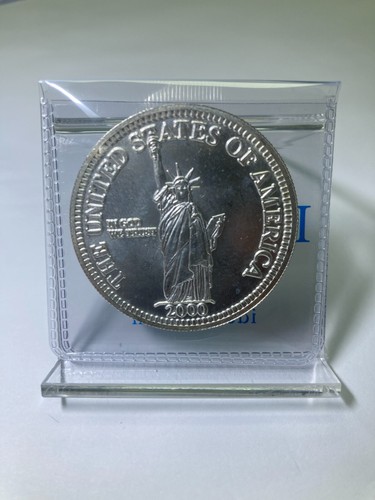 2000 Statue of Liberty "in God we trust" 1 oz .999 Fine Silver Round | eBay