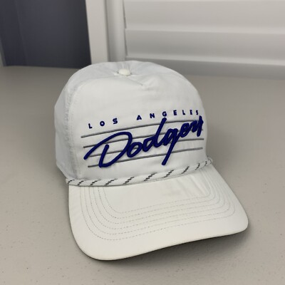 NWT '47 Brand Los Angeles Dodgers Script Rope Hitch Downburst Snapback ...