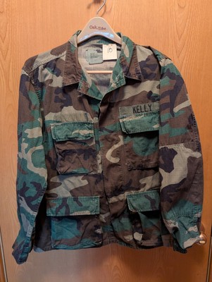 Military Coat Hot Weather Woodland Camouflage Pattern Combat Size ...