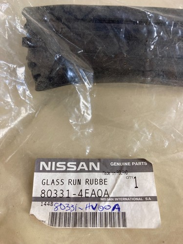 OEM NISSAN Genuine Car Part - 80331-4EA0A / 80331-HV00A GLASS RUN ...