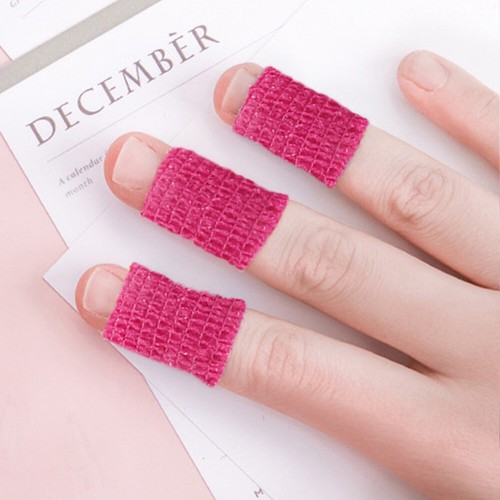 AU Self Adhesive Elastic Bandage Cross Stitch Finger Protector (Lotus ...